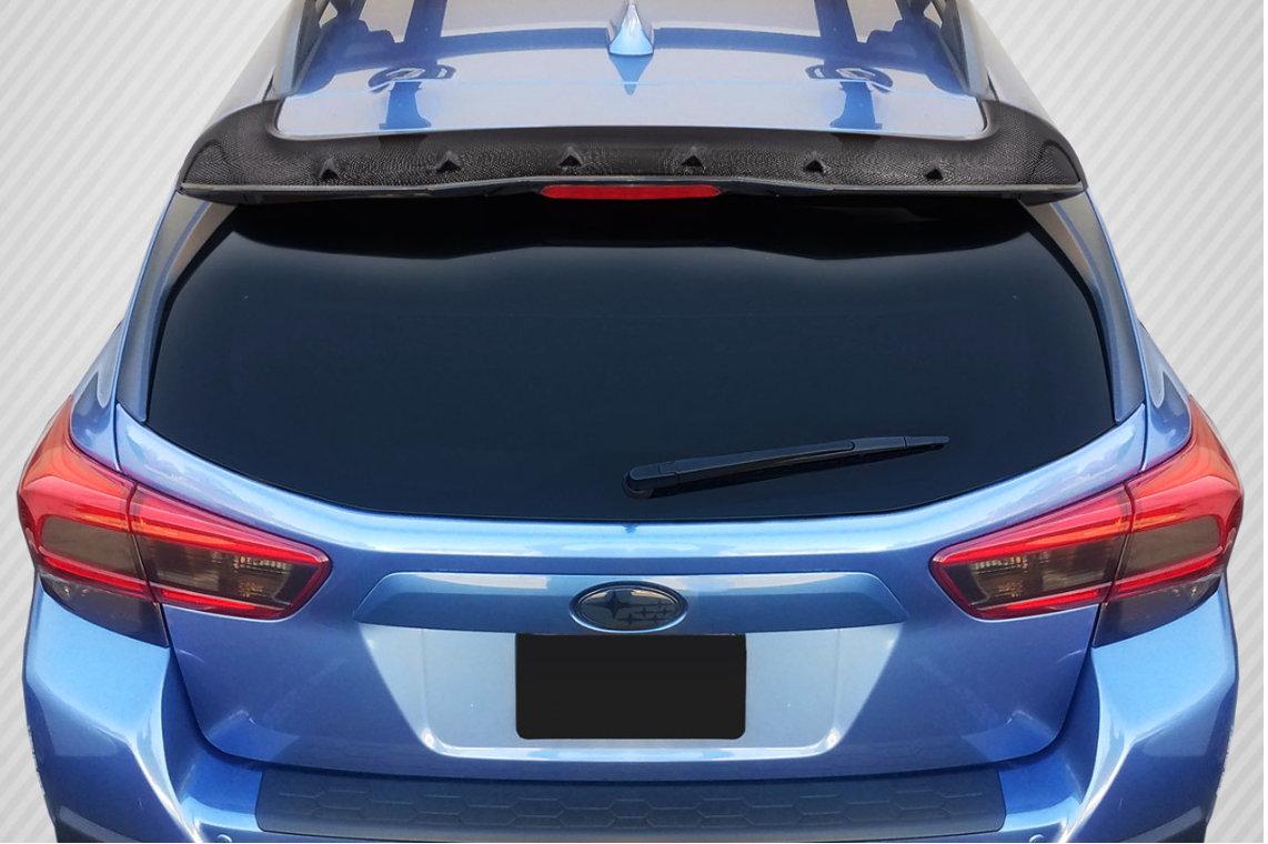 2018-2023 Subaru Crosstrek Carbon Creations STI Look Rear Wing Spoiler ...